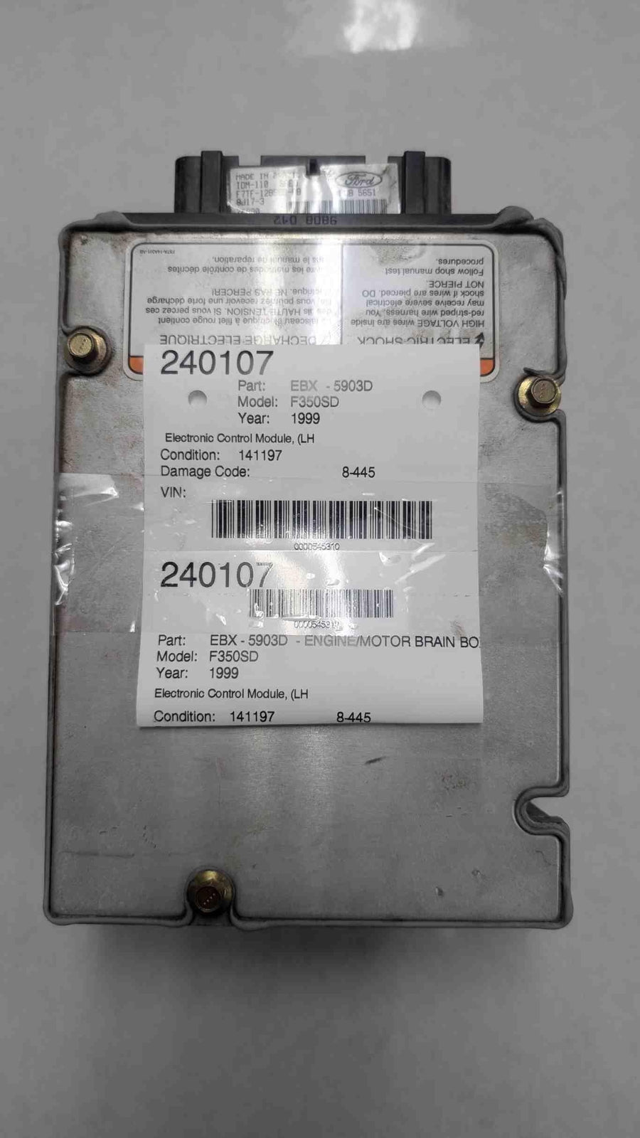 FORD F-350 SUPERDUTY 1999 7.3L DIESEL IDM INJECTOR DRIVER MODULE F7TF ...