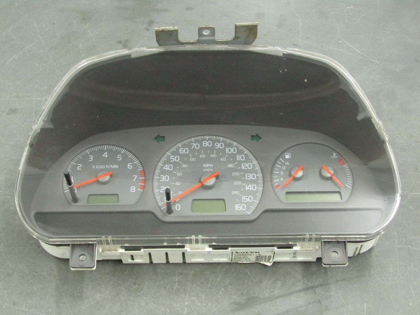 VOLVO 40 SERIES: Speedometer Cluster 160mph Tachometer 2000 – Fox Auto ...