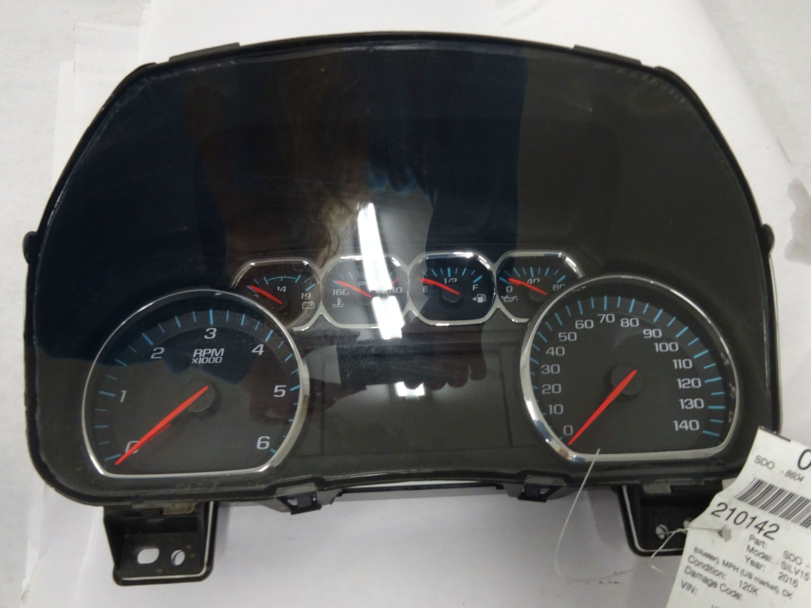 Speedometer CHEVY SILVERADO 1500 16 – Fox Auto Salvage & Parts