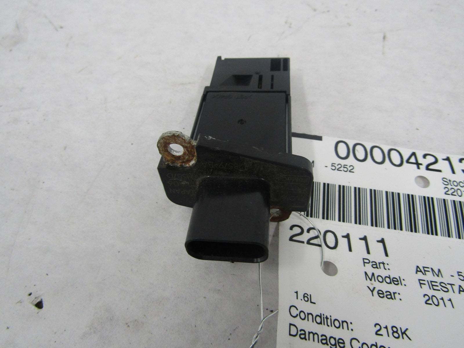 Air Flow Meter 1.6L FORD FIESTA 11 12 13 – Fox Auto Salvage & Parts