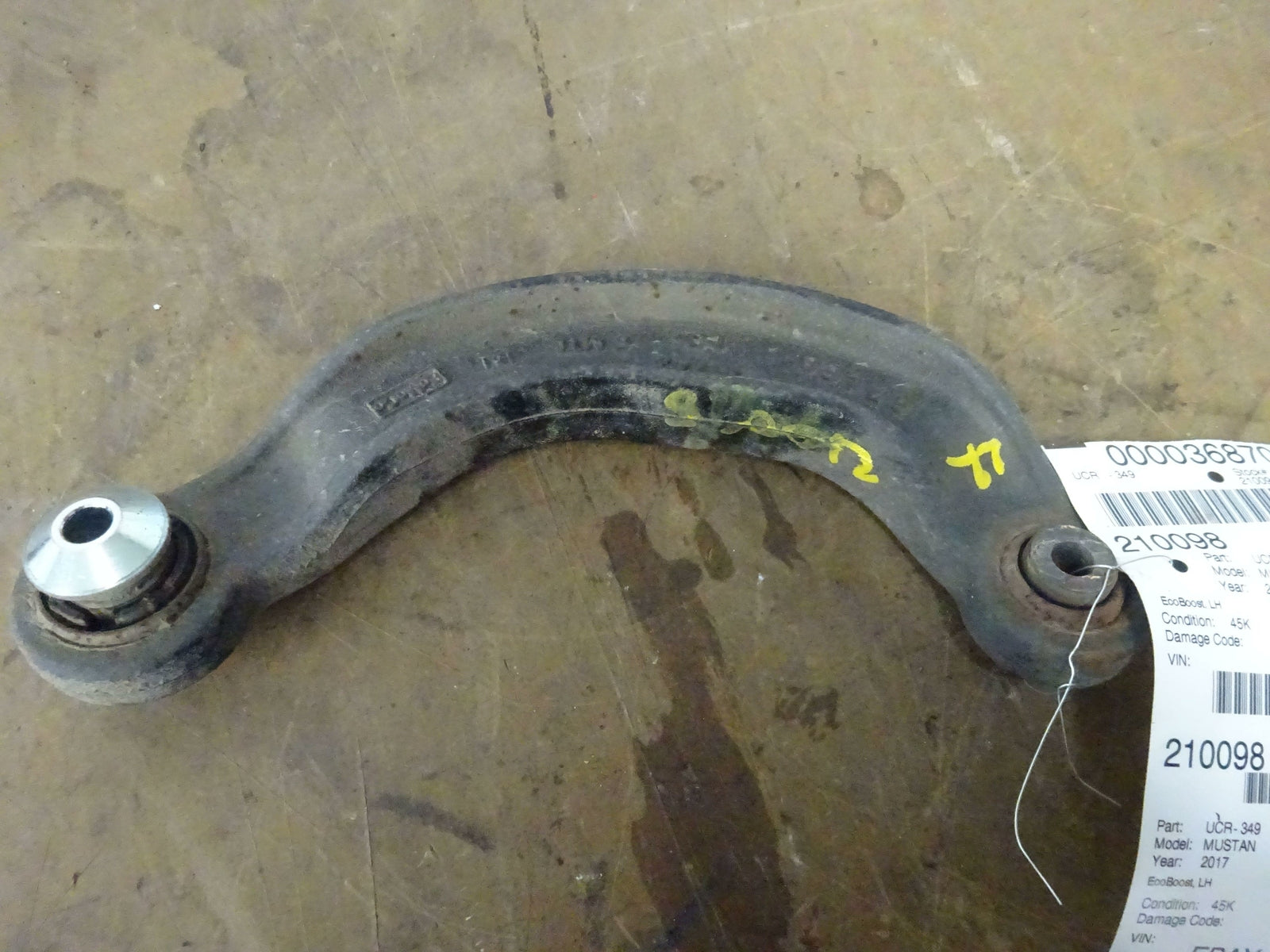 Upper Control Arm Rear FORD MUSTANG Left 15 16 17 18 19 20 – Fox Auto ...