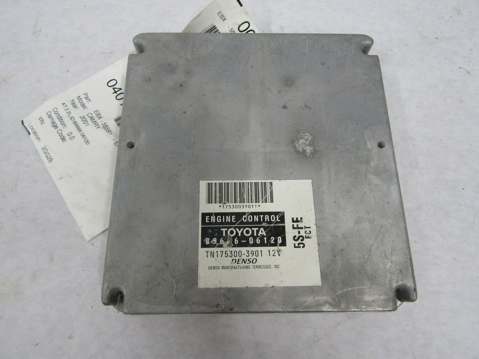 Electronic Control Module Engine/motor Brain Box TOYOTA CAMRY 00 01 ...