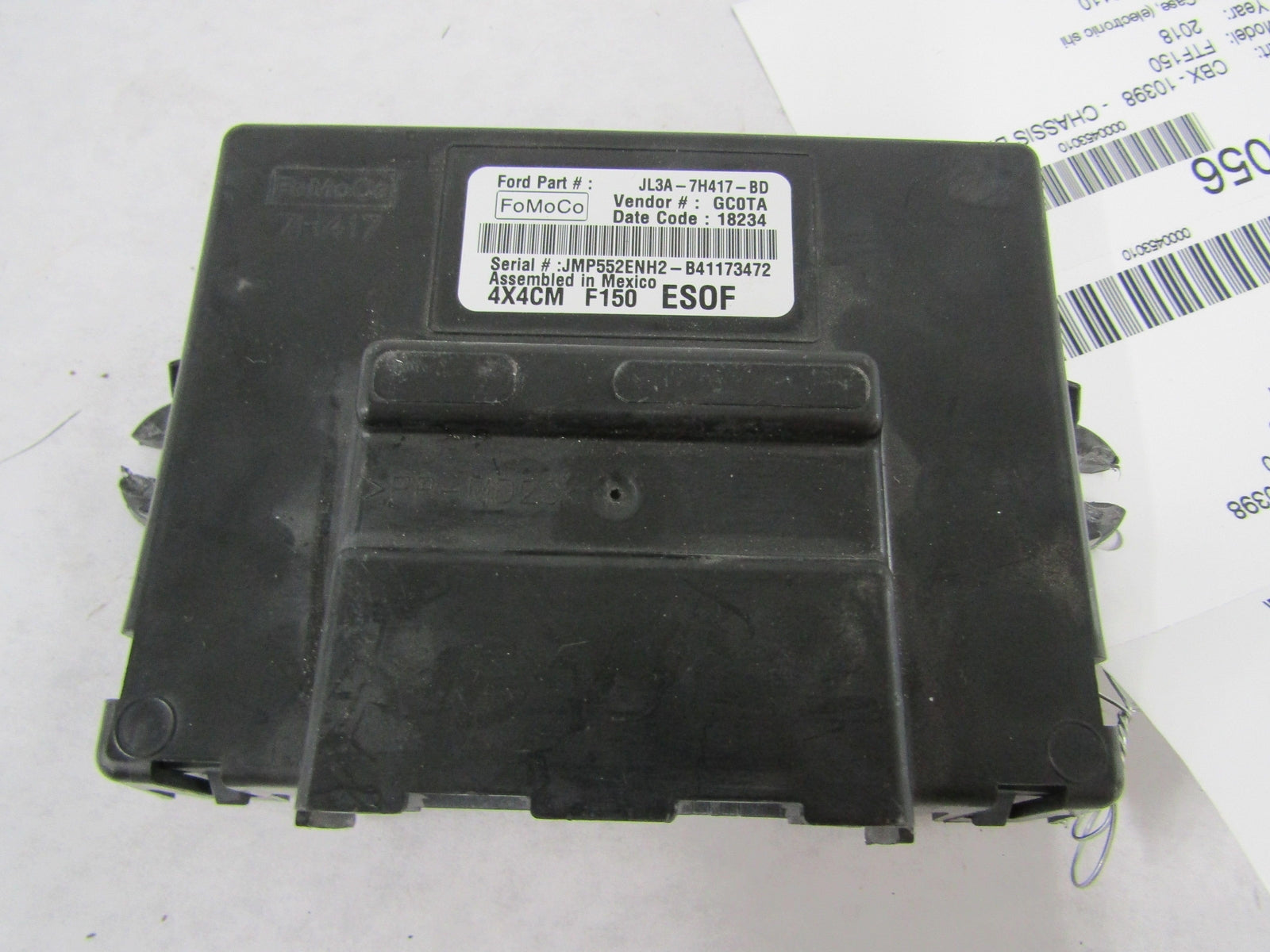 TRANSFER CASE CONTROL MODULE ID JL3A-7H417-BD FORD PICKUP F150 17 18 ...