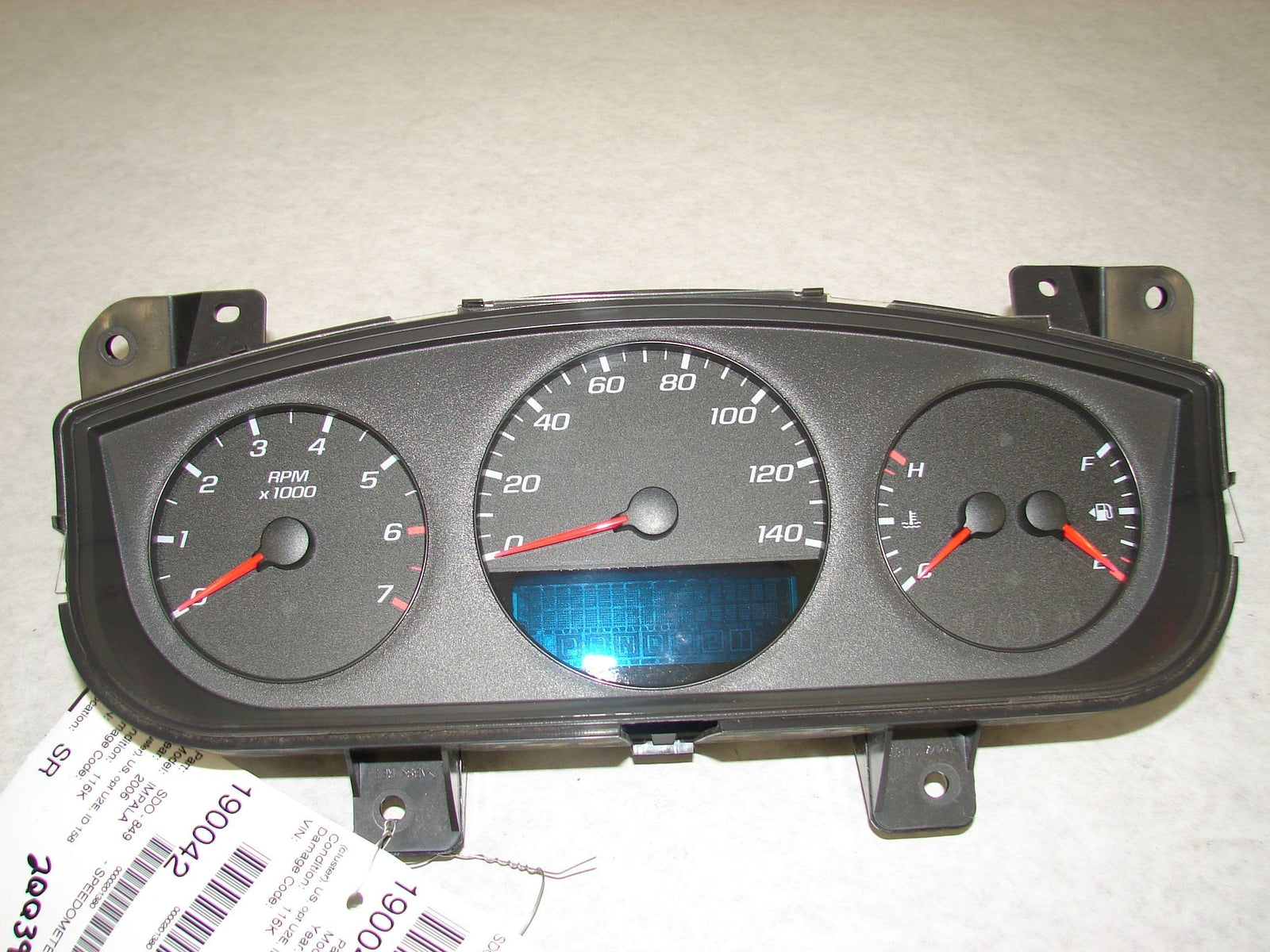Speedometer CHEVY IMPALA 06 – Fox Auto Salvage & Parts