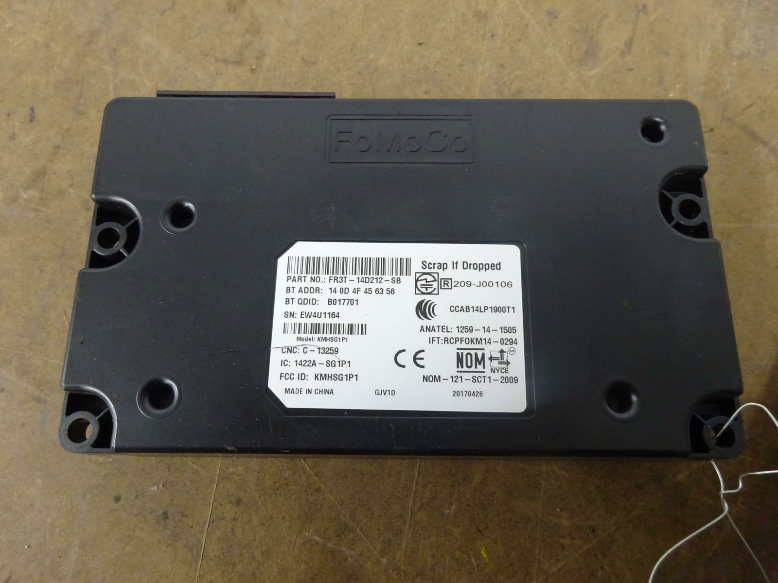 Communication Module Chassis Brain Box FORD MUSTANG 17 18 19 20 – Fox ...